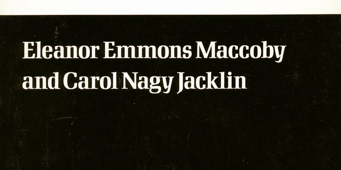 The Psychology of Sex Differences | Stanford University Press