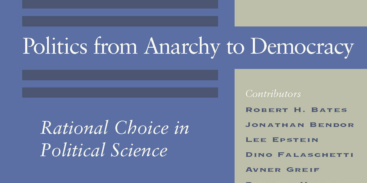 Politics from Anarchy to Democracy | Stanford University Press